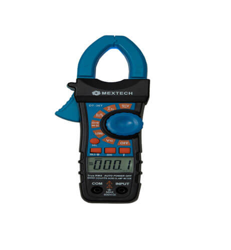 Digital True RMS AC/DC Clamp Meter DT-36T – Maxtech